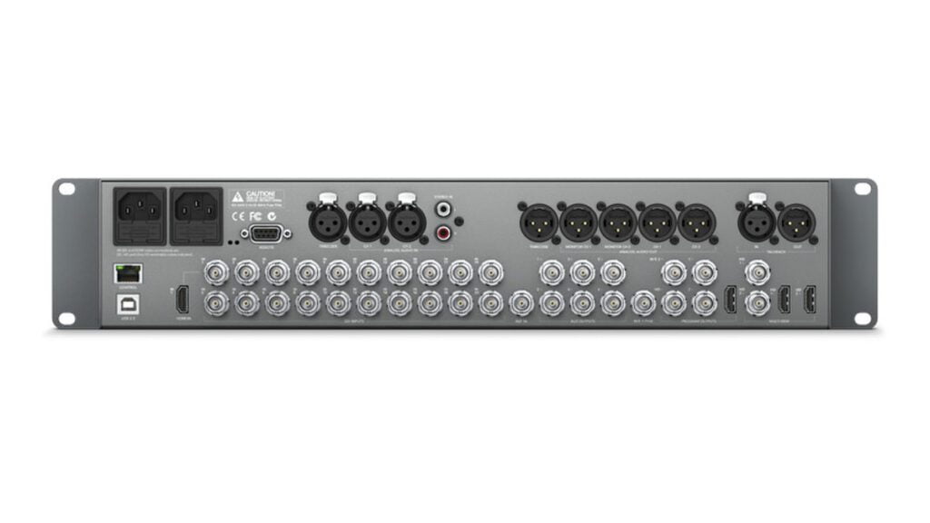 Blackmagic Design ATEM 2 M/E Production Studio 4K - Audio Visual Masters
